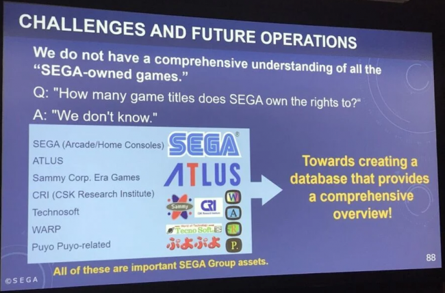 Sega intraprende un'iniziativa di conservazione in mezzo all'incertezza ...