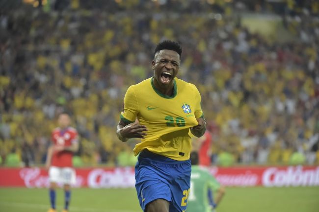 Vinícius segna il primo gol nell'era brasiliana di Ancelotti, si ... Vinícius segna il primo gol nell'era brasiliana di Ancelotti, si ...
