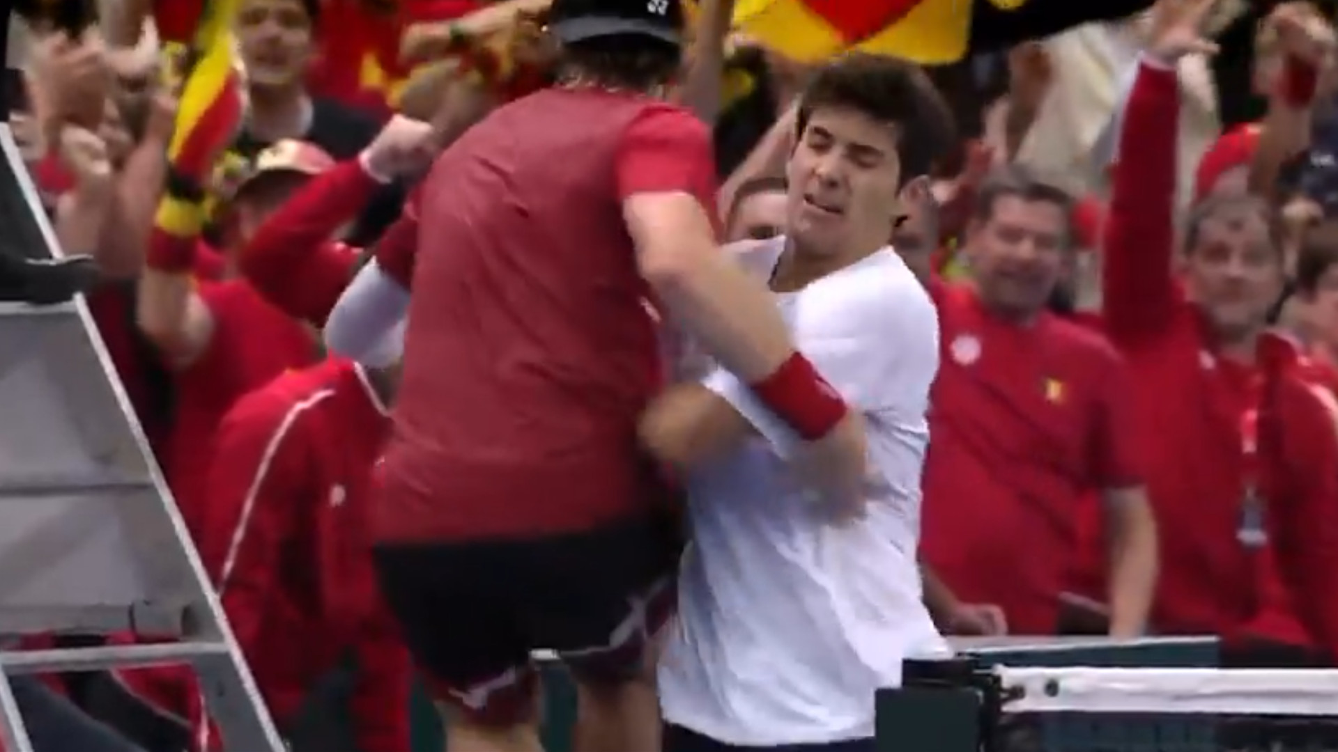 Polemiche in Coppa Davis dopo uno scontro accidentale tra due giocatori ...