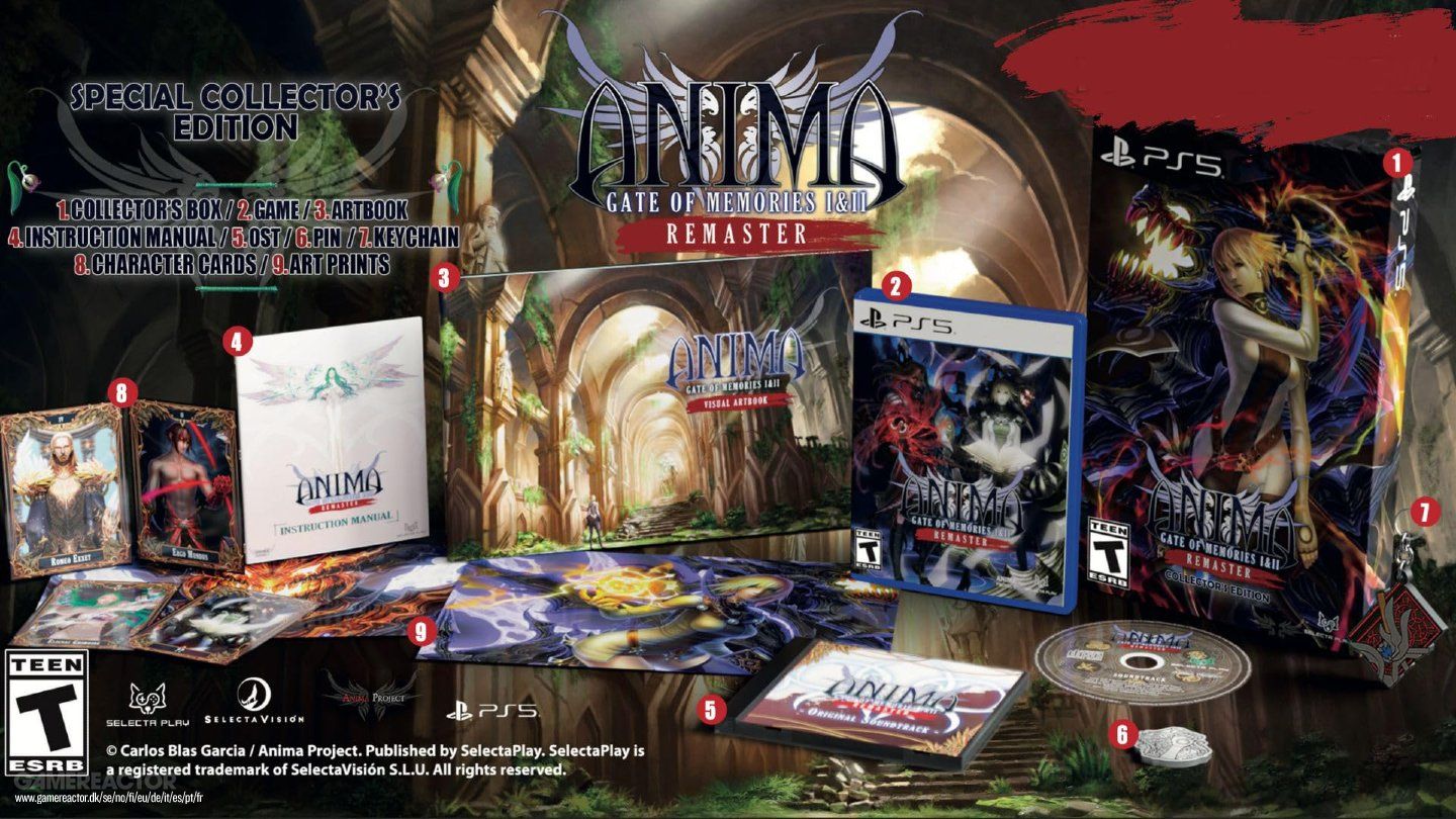 Anima Gate of Memories: I&II Remaster verrà lanciato il 7 novembre