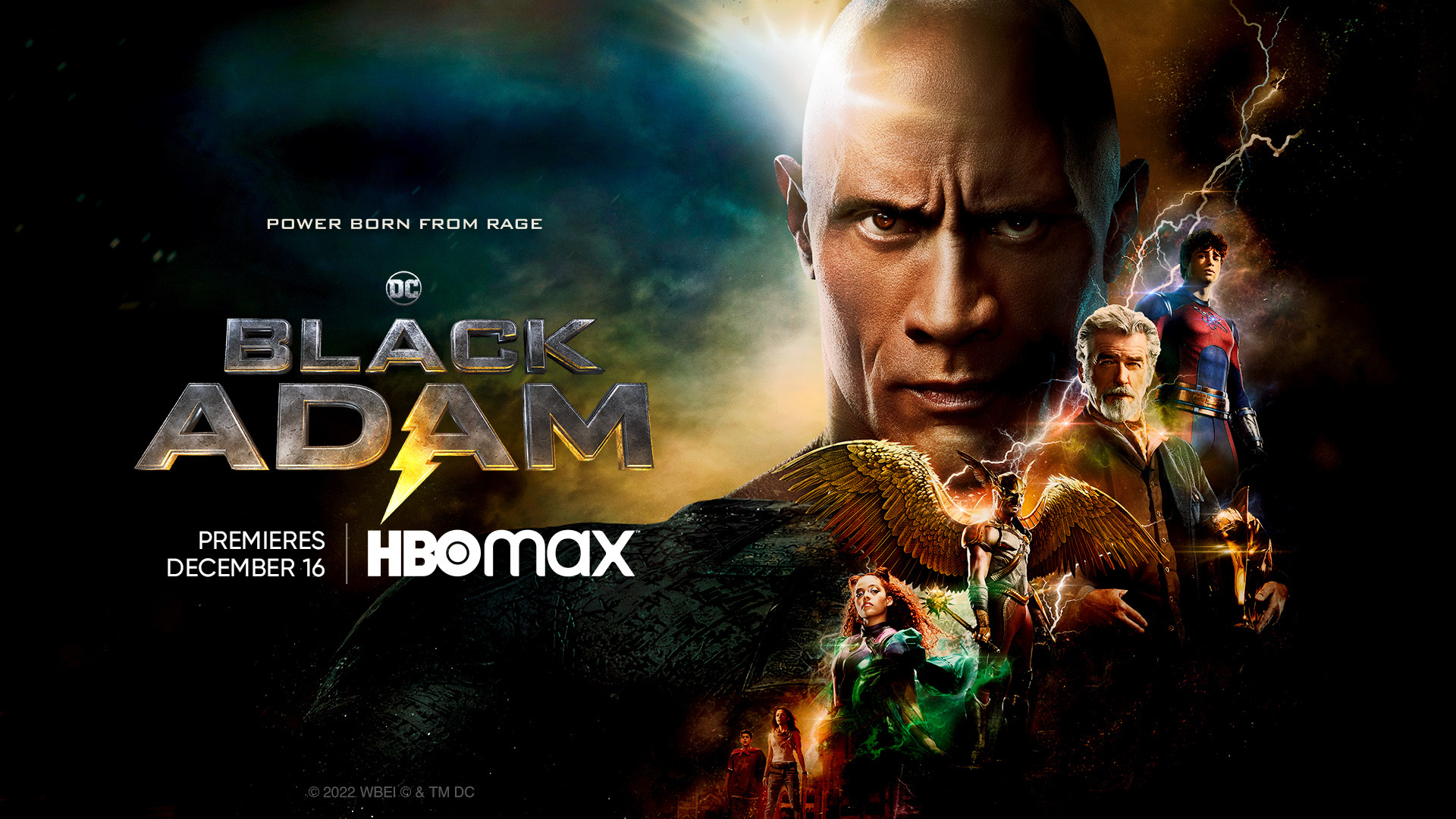 Black Adam arriva su HBO Max il 16 dicembre