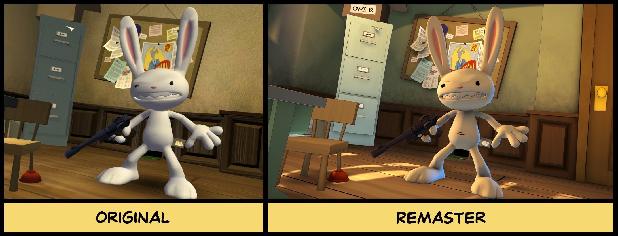Sam & Max Save The World Remastered e l'originale a confronto - Sam ...
