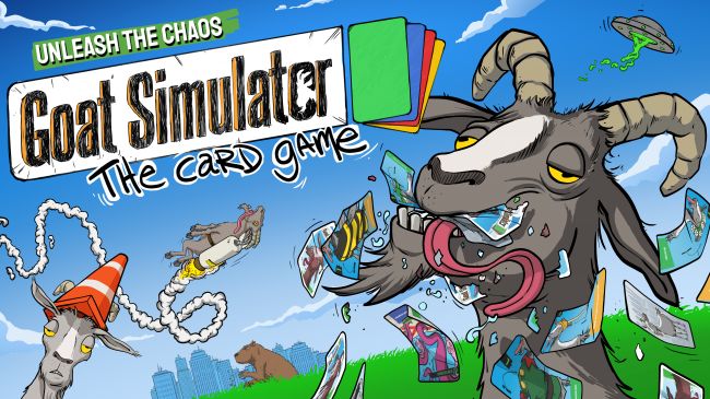 La campagna Kickstarter di Goat Simulator: The Card Game è ora ...