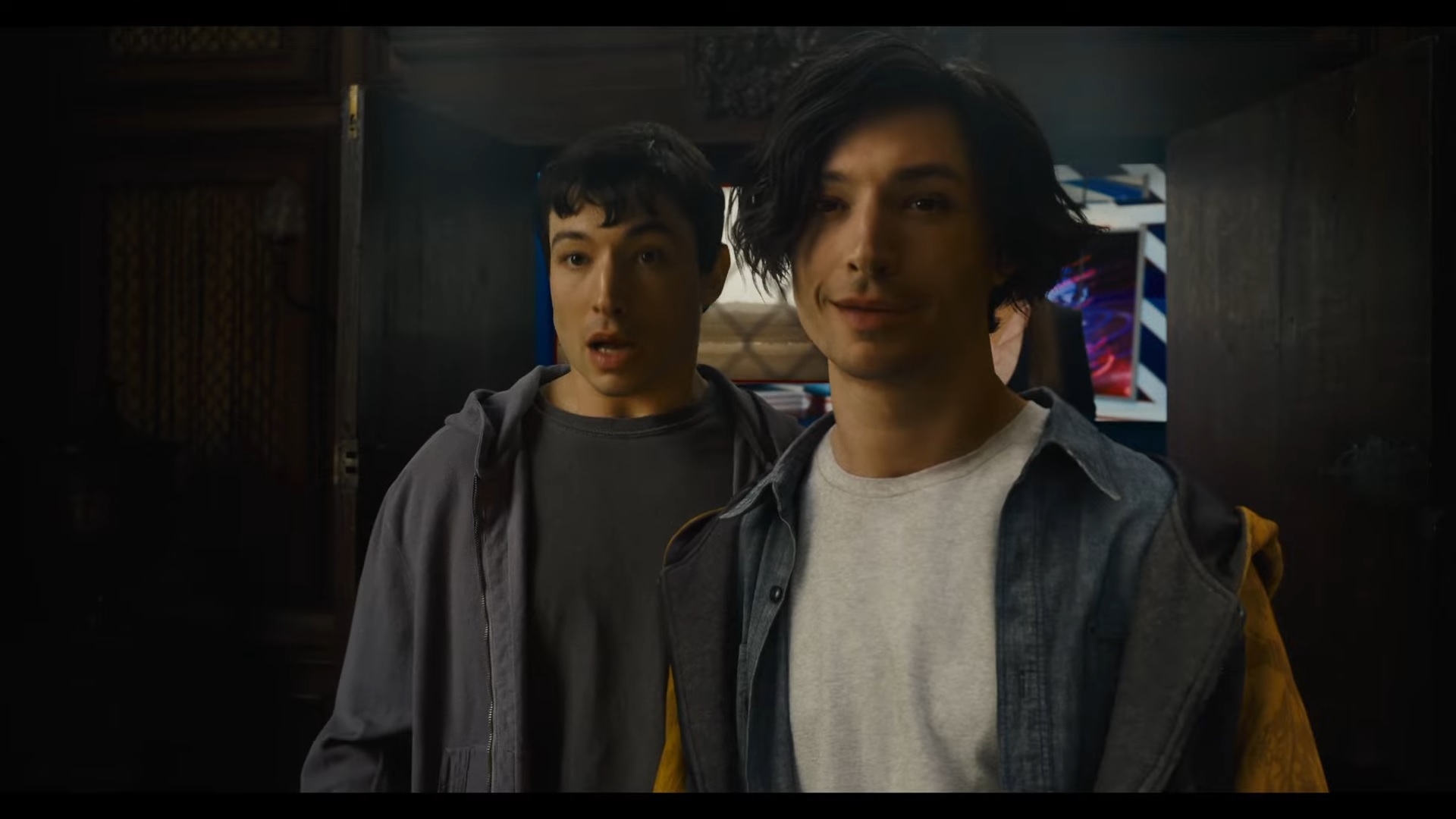 Batman ed Ezra Miller al centro della scena nel trailer di The Flash