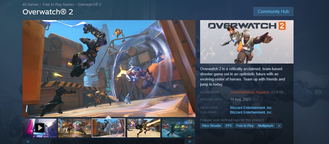 Il rilascio di Steam di Overwatch 2 porta a recensioni tremendamente ...