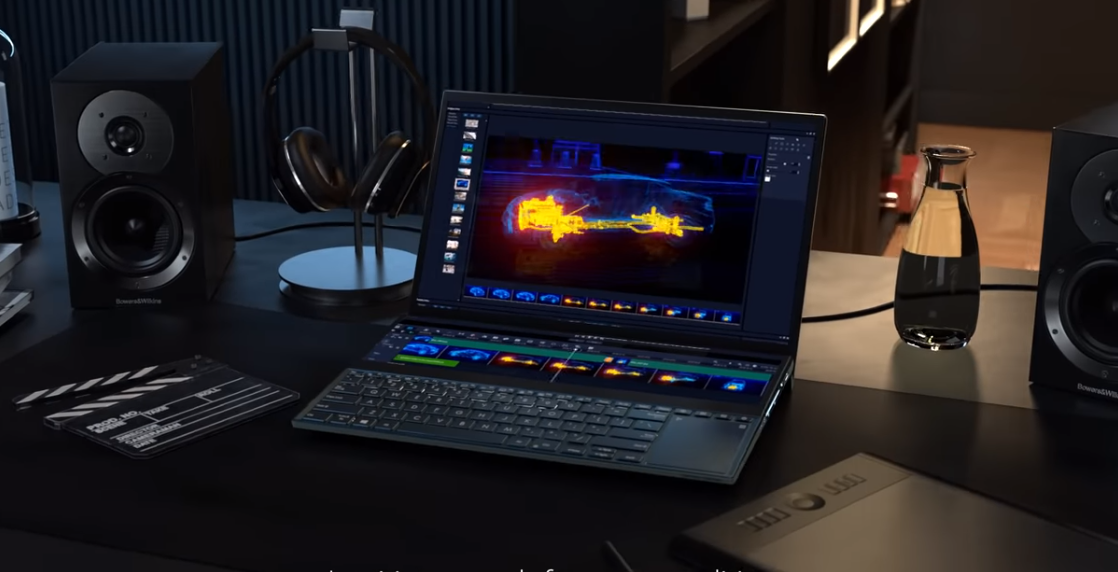 Ecco il nuovo Asus Zenbook Pro Duo, il laptop con due schermi ...