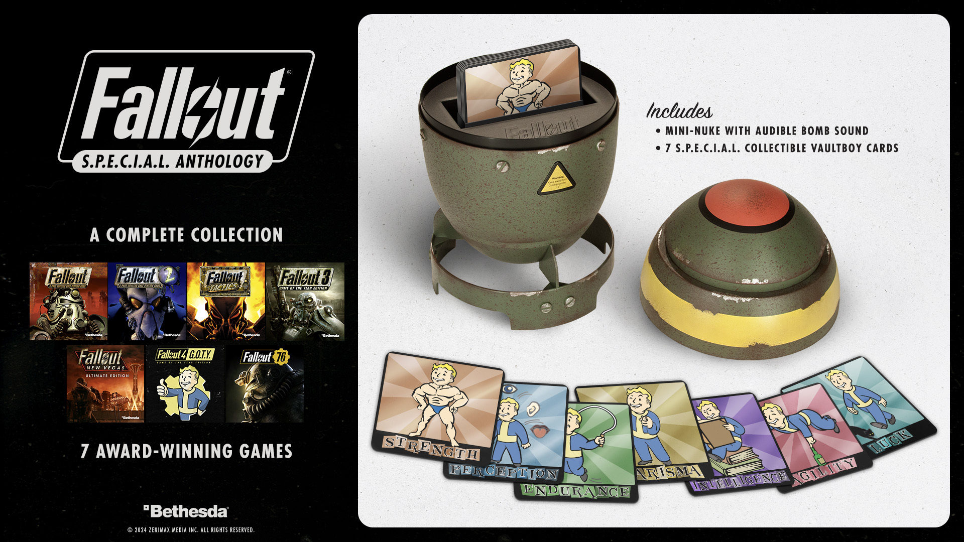 Fallout rivela la nuova antologia S.P.E.C.I.A.L. con tutti e 7 i giochi ...