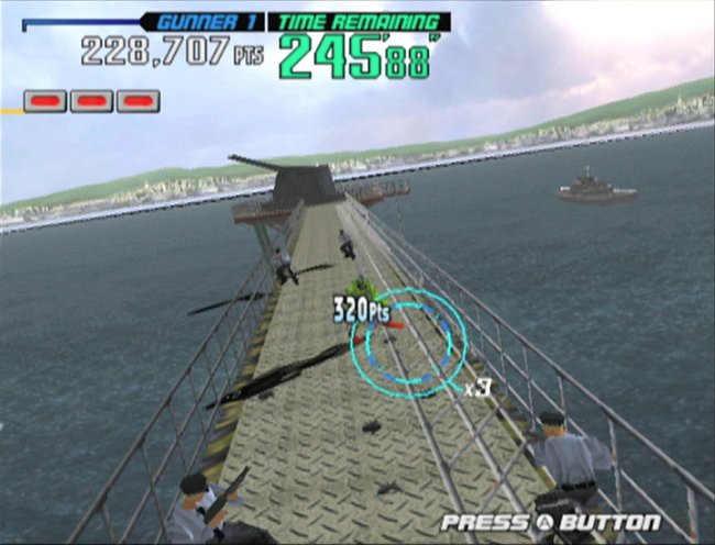 Gunblade: nuovi screen - Gunblade NY & LA Machineguns Arcade Hits Pack ...