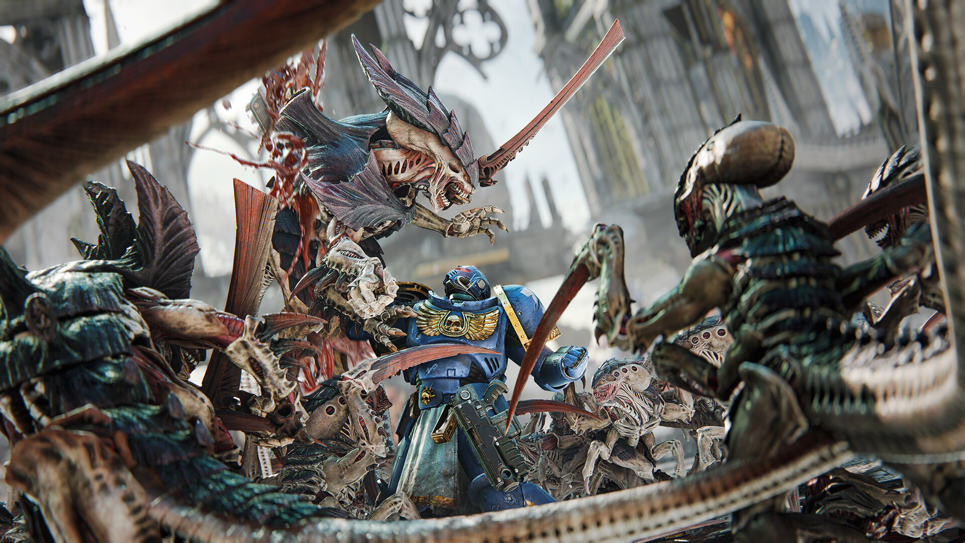 La storia di Warhammer 40,000: Space Marine II continua in Secret Level