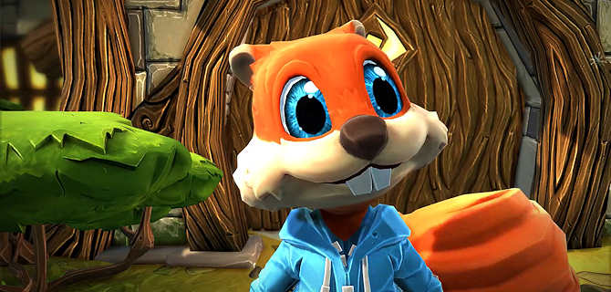 Il ritorno di Conker in Project Spark in un trailer