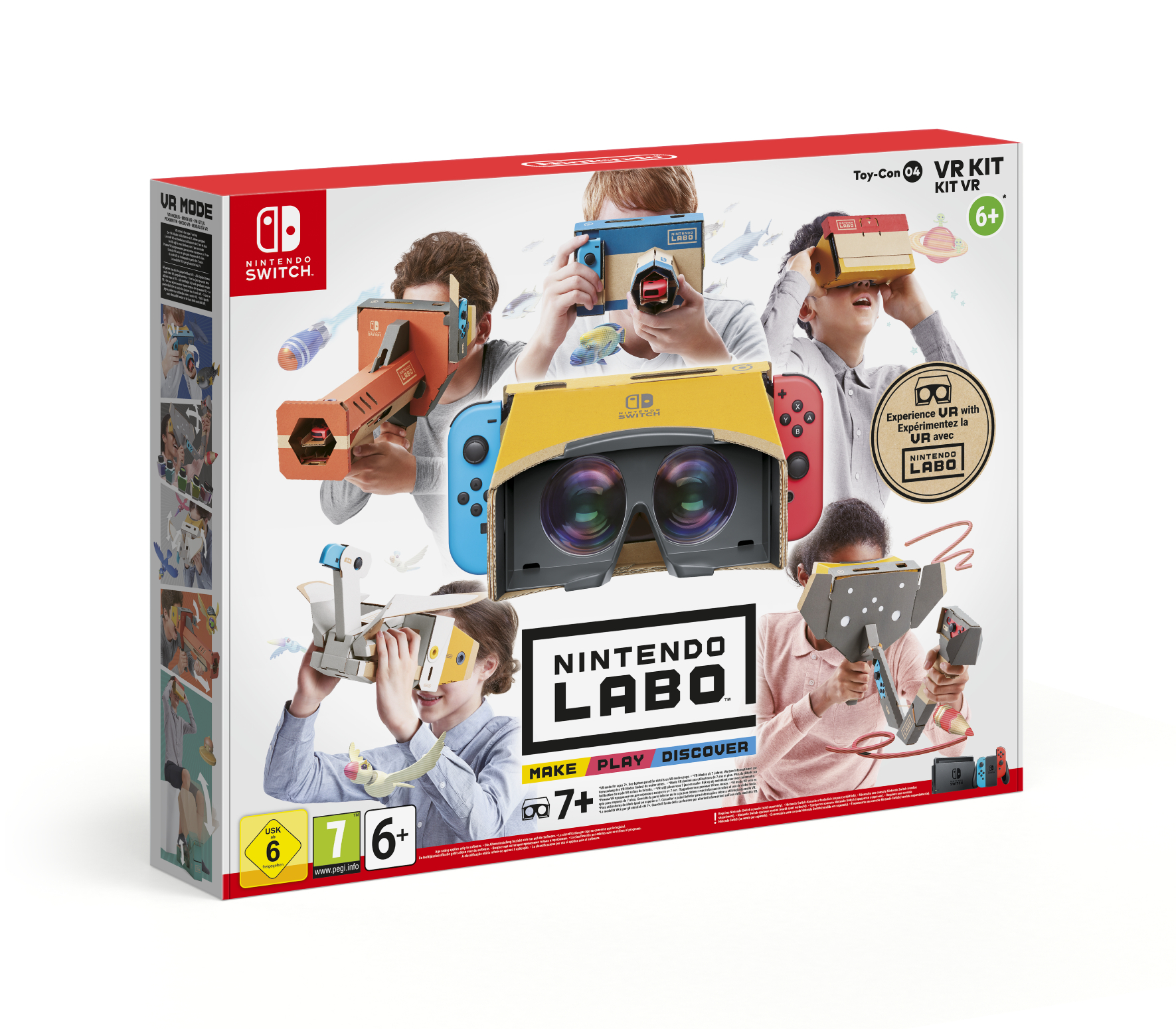 Tutti i dettagli di Nintendo Labo: Kit VR