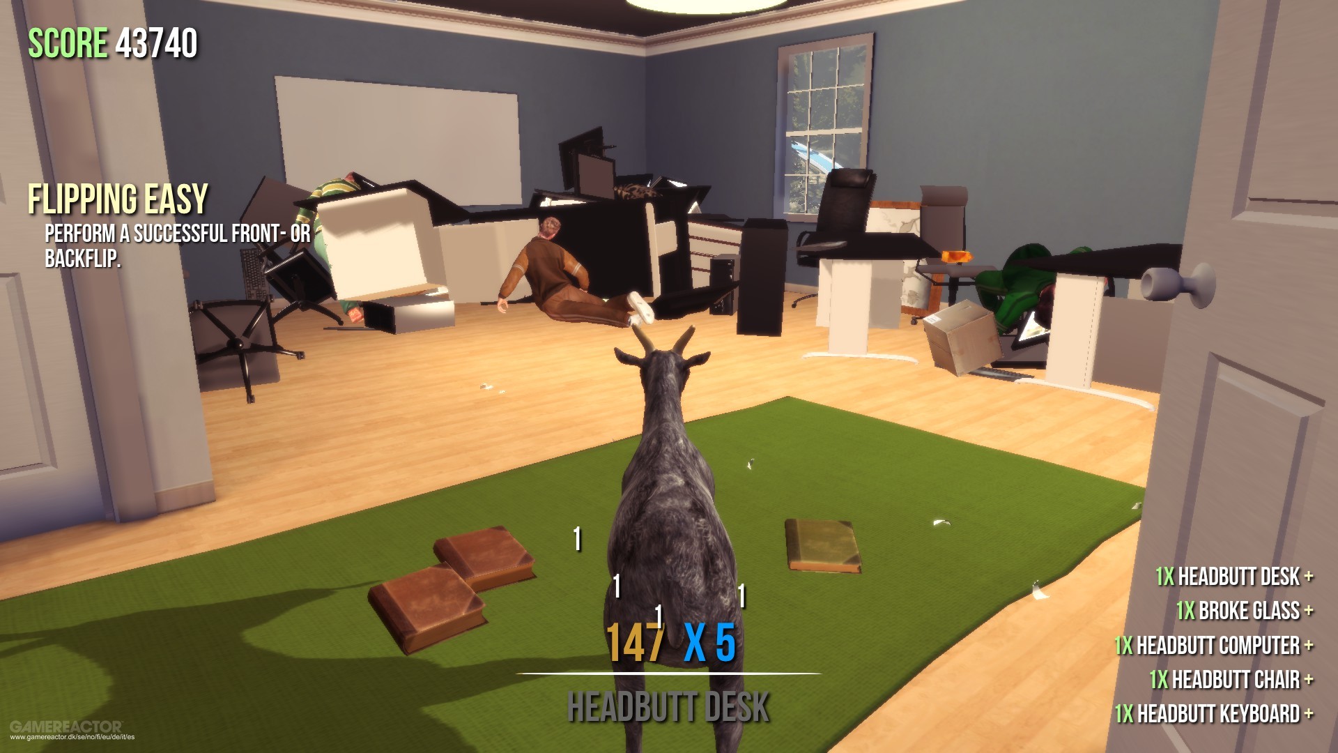 Goat Simulator: Primo in classifica su Steam