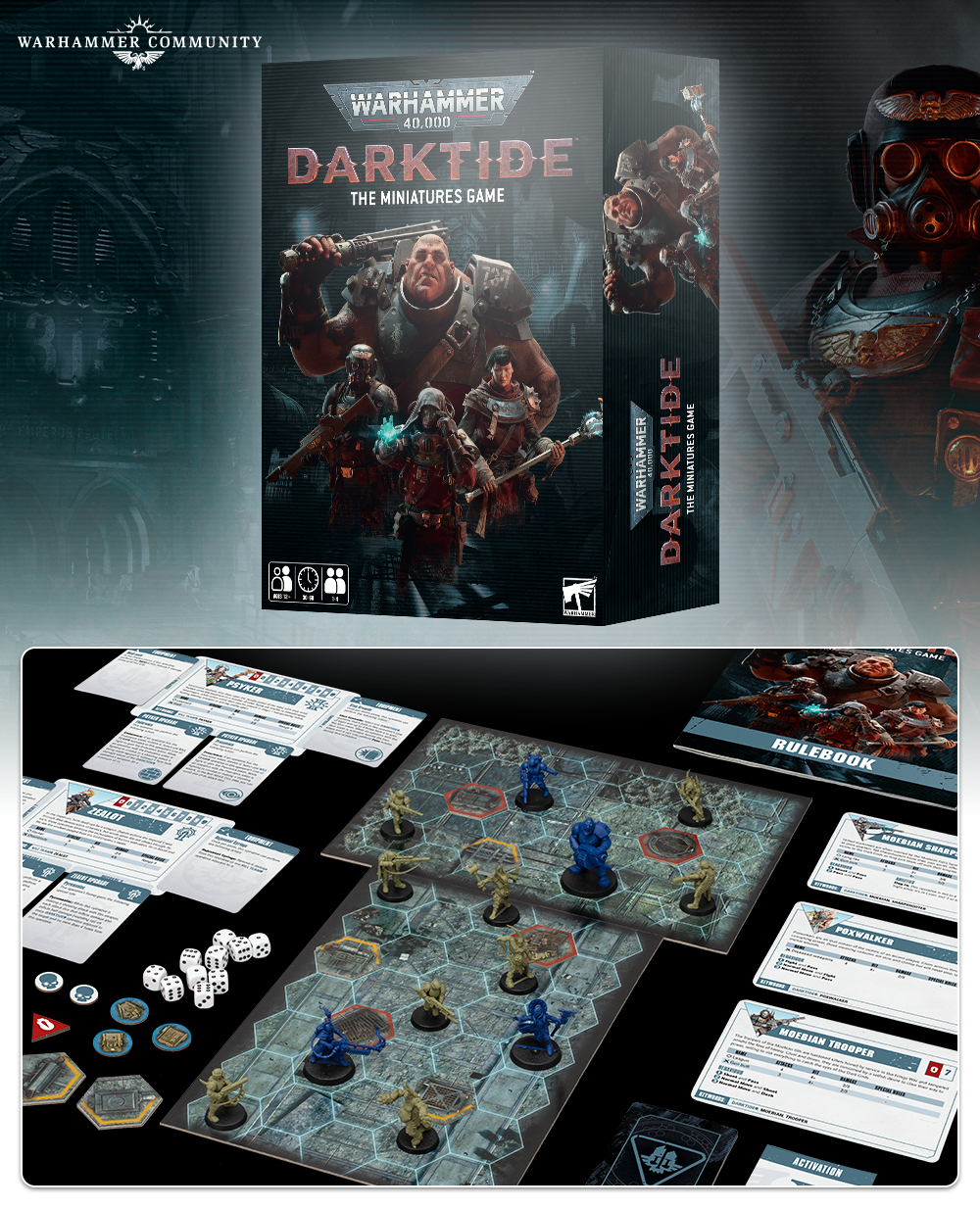 Warhammer 40,000: Darktide ottiene il trattamento del gioco da tavolo