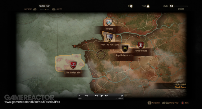 Svelate le dimensioni della mappa di The Witcher 3 - The Witcher 3 ...