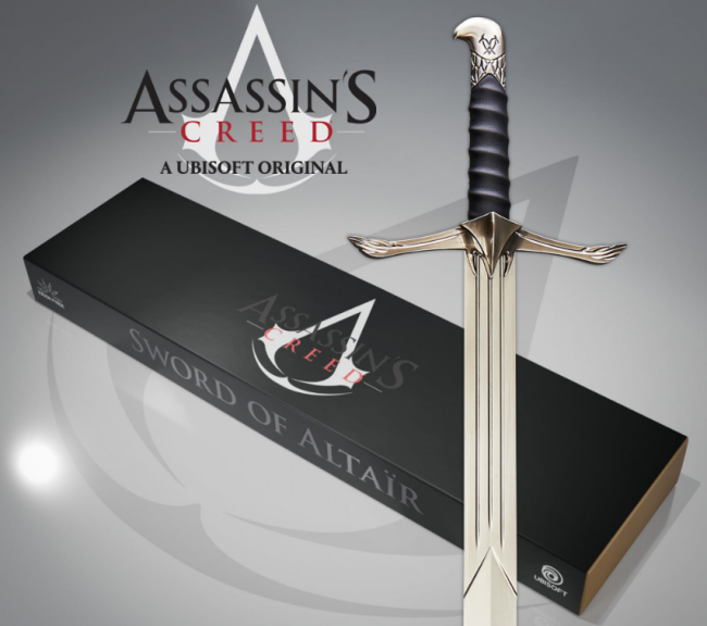 Una replica in scala reale della spada di Altaïr è ora disponibile per ...