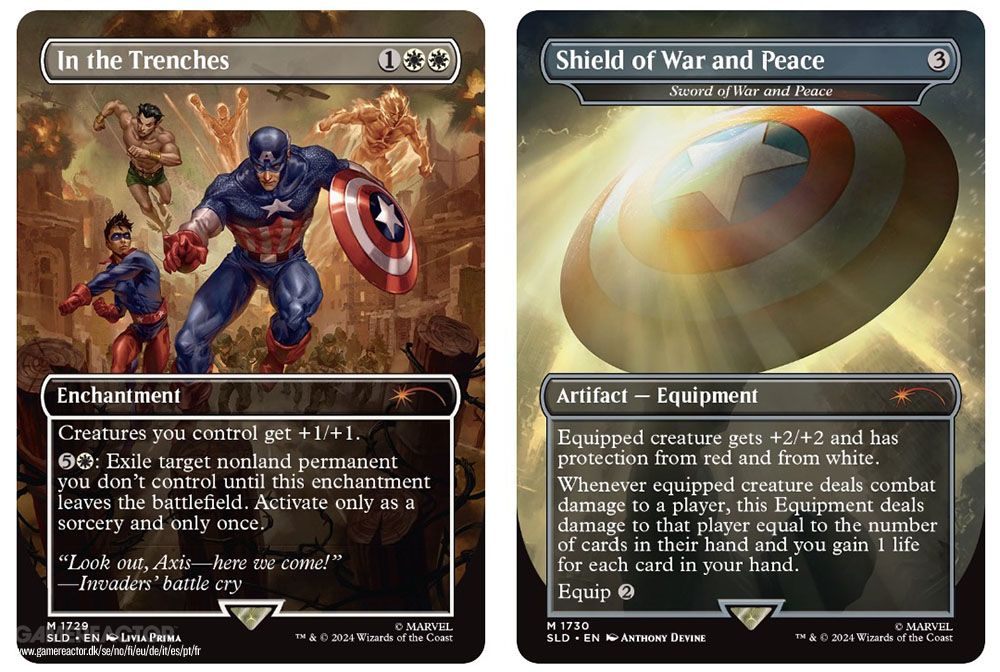 Wizards of the Coast svela le prime Magic: The Gathering x carte Marvel