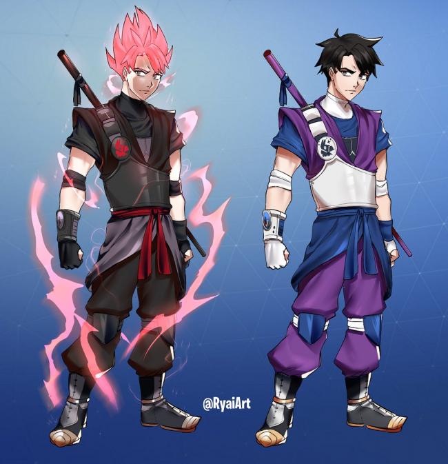 Fortnite: un artista crea skin a tema Dragon Ball