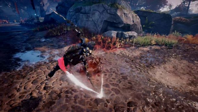 Godfall: spada lunga e doppie lame mostrate in azione