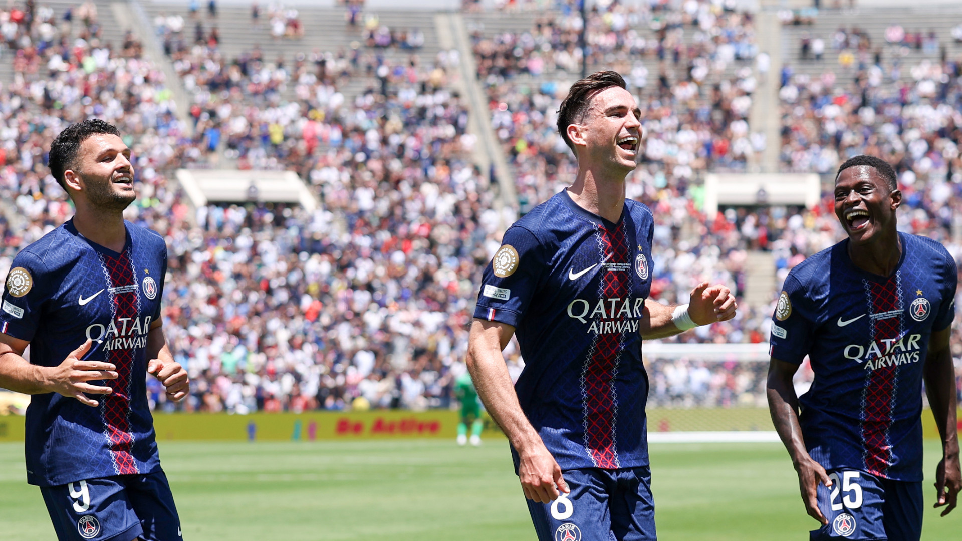 Il PSG batte l'Atlético 4-0 sotto un caldo intenso nella Coppa del ...