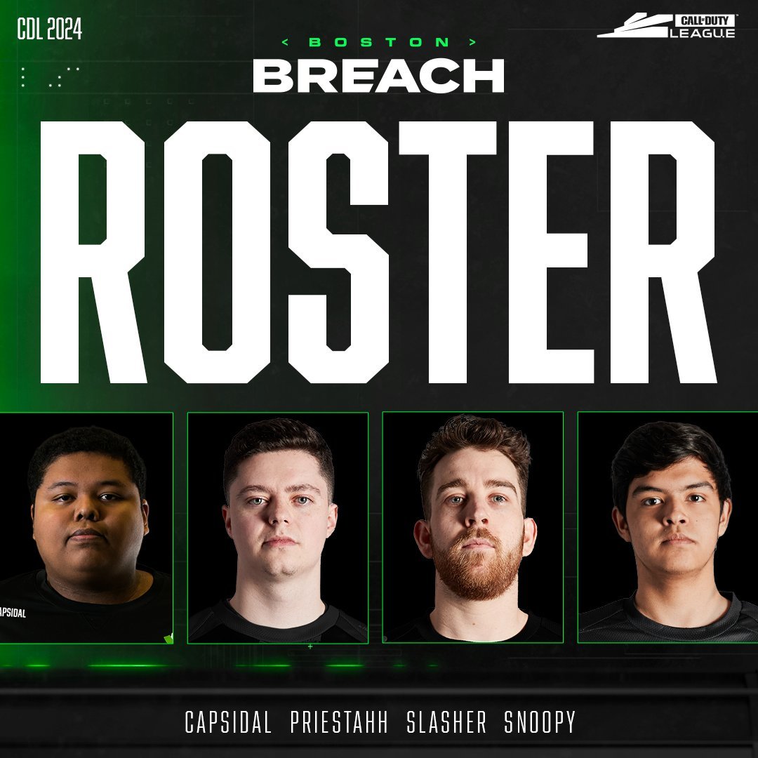 Boston Breach conferma la sua squadra della Call of Duty League 2024 ...