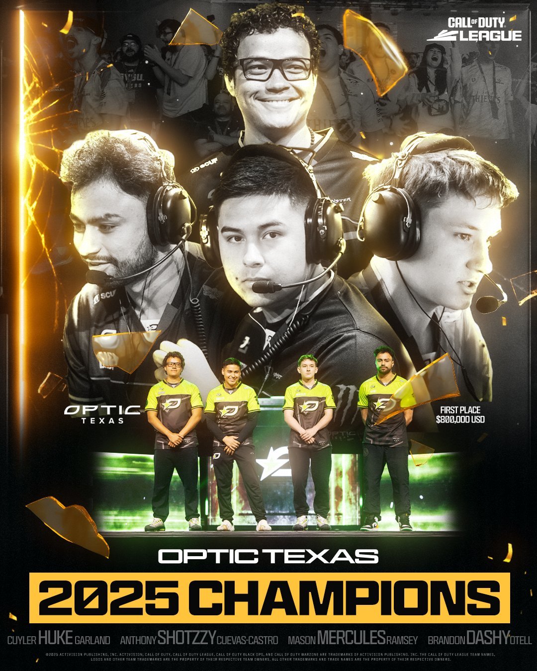 OpTic Texas sfida le aspettative e diventa campione della Call of Duty League back-to-back ...