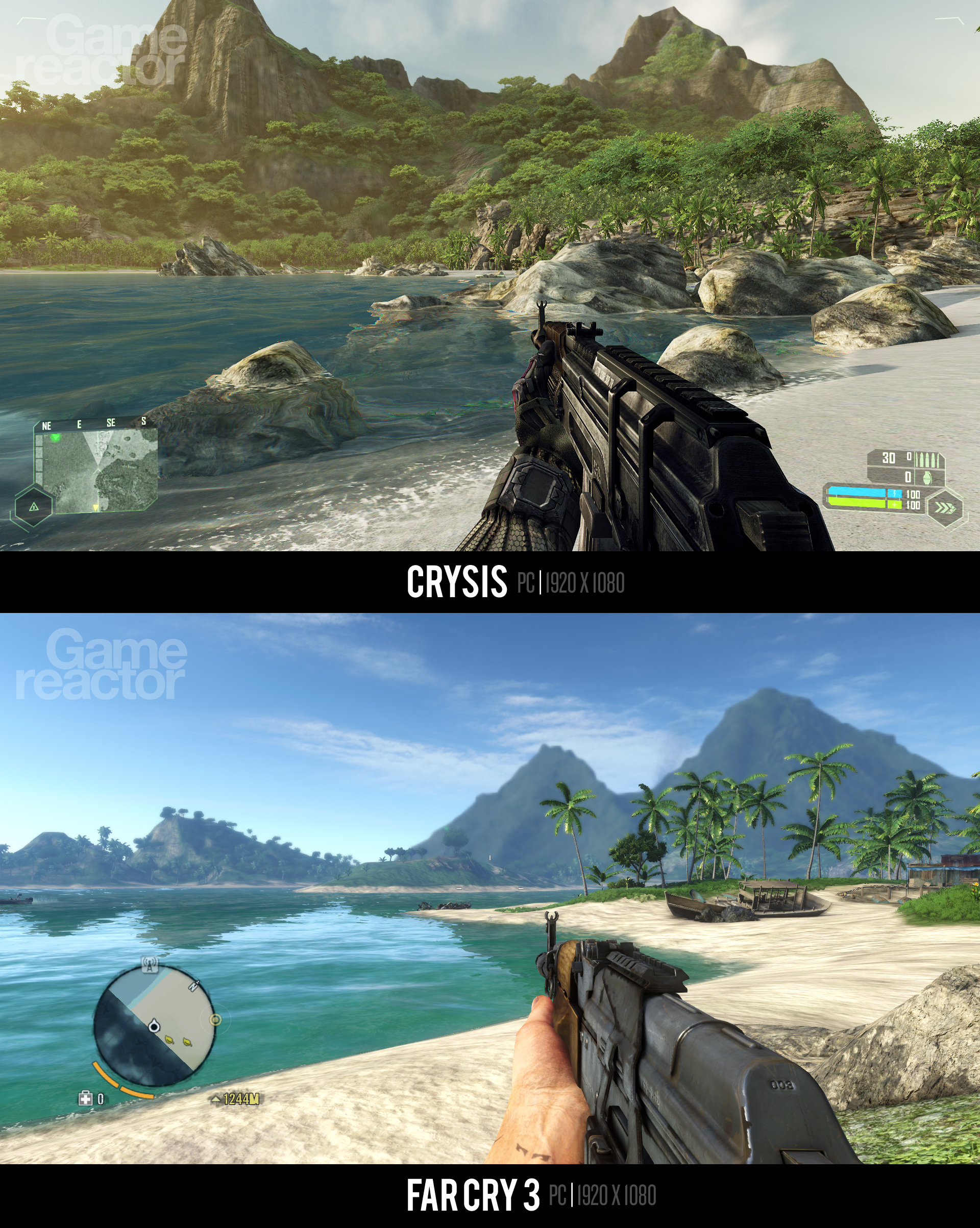 Duello grafico: Far Cry 3 vs Crysis