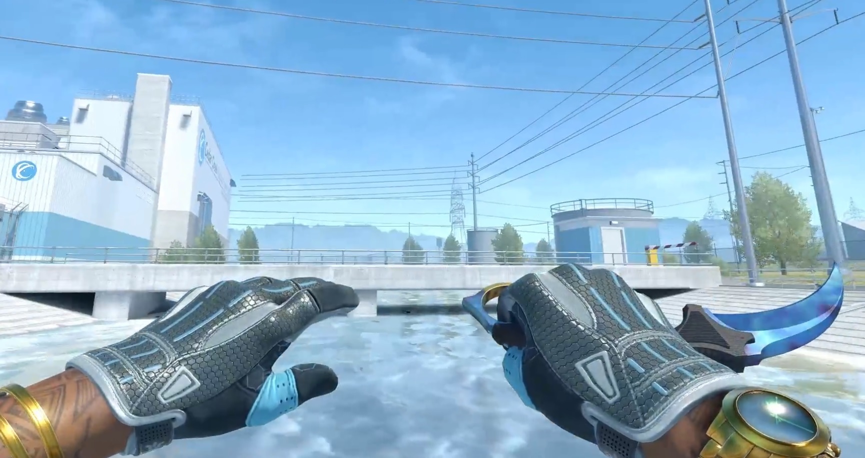 Counter-Strike: Global Offensive Il giocatore apre un coltello ...