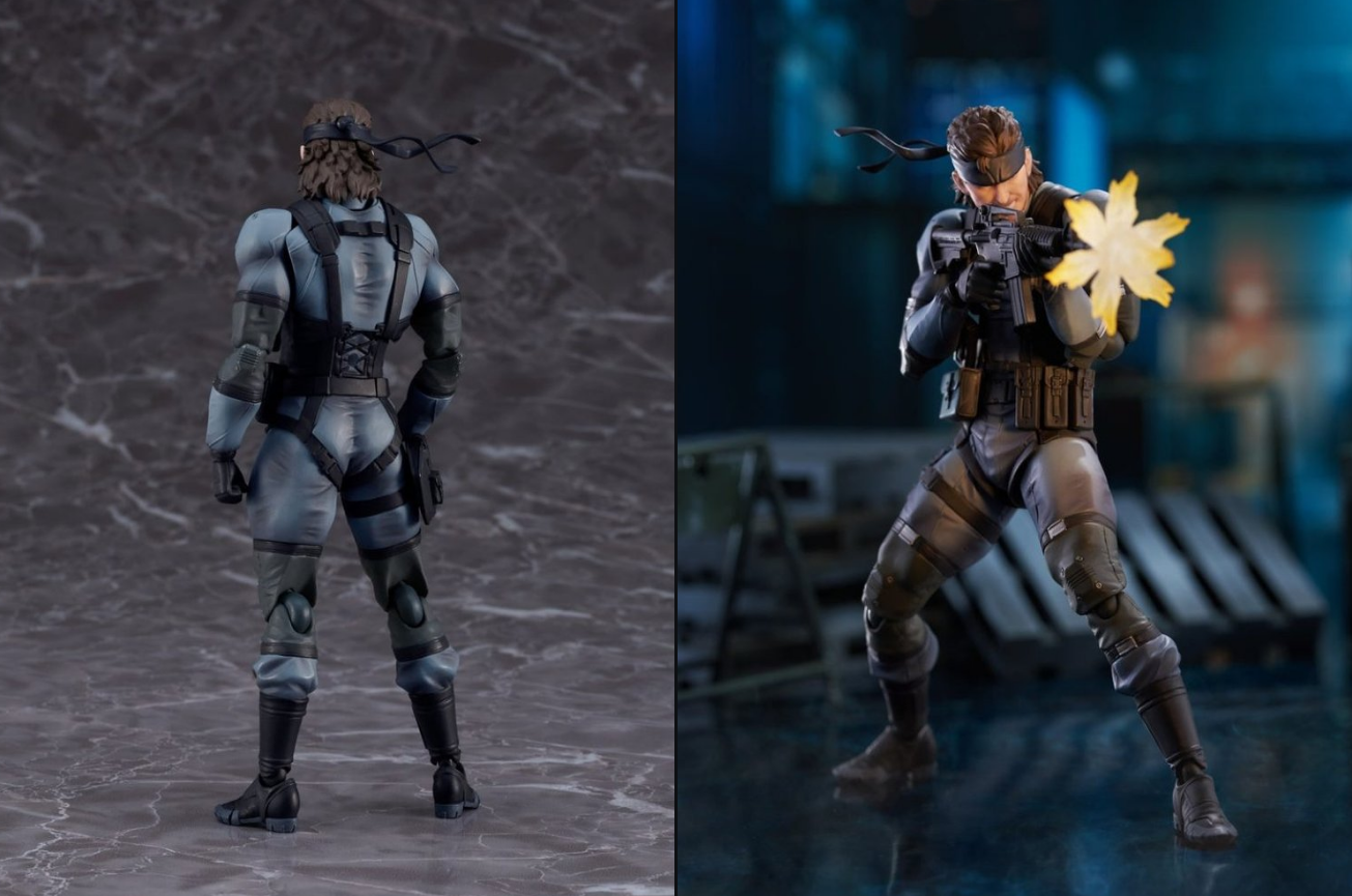 Good Smile mette in mostra una nuova elegante figura di Solid Snake ...