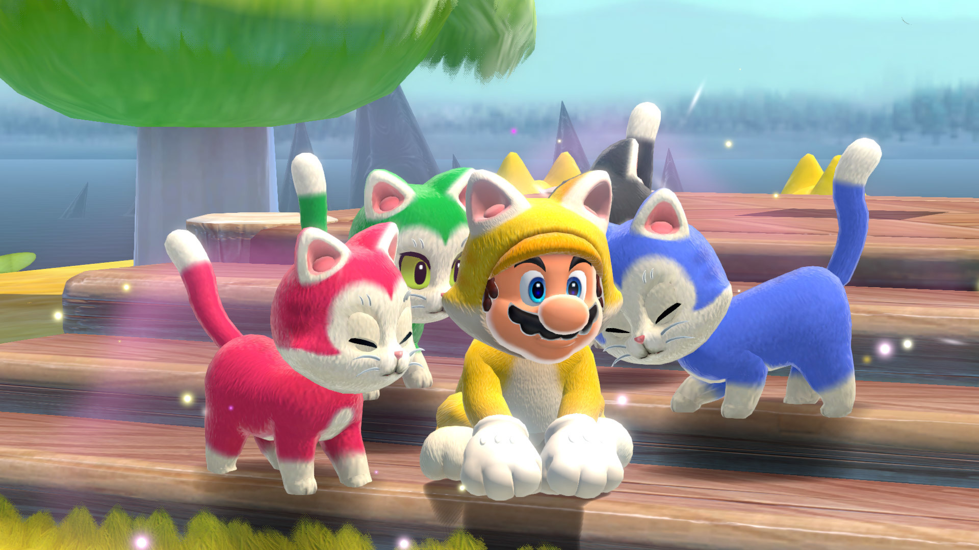 Anche Super Mario celebra la Festa Nazionale del gatto - Super Mario 3D ...