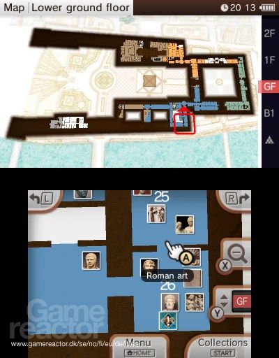 3DS diventa guida del Louvre - - Gamereactor