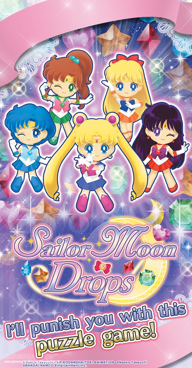 Disponibile Sailor Moon Drops su iOS e Android