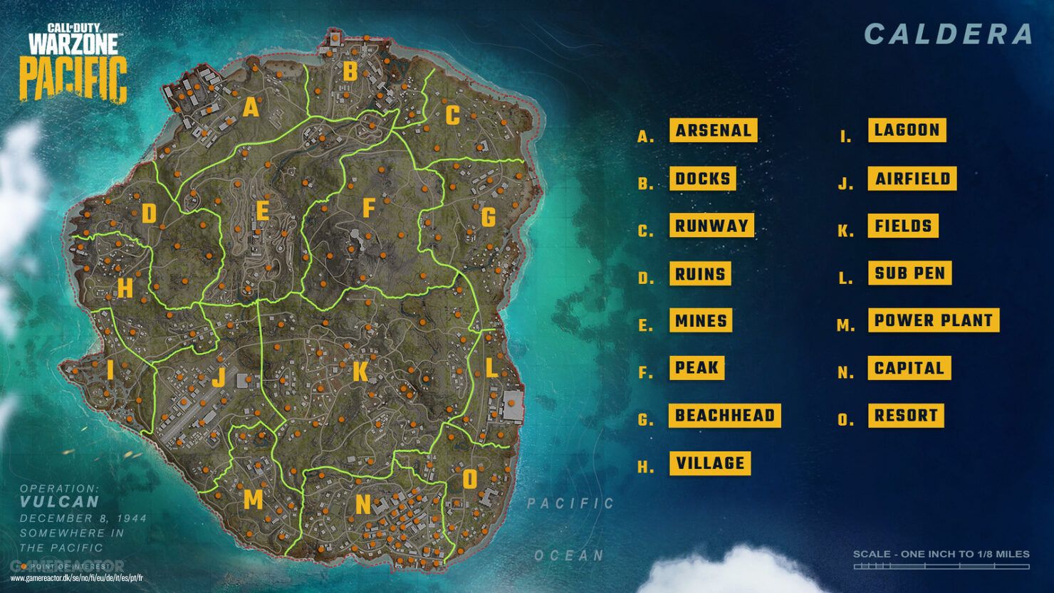 Ecco una panoramica di Caldera, la nuova mappa di Call of Duty: Warzone