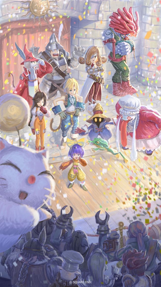 Square Enix condivide le illustrazioni ufficiali da Final Fantasy IX