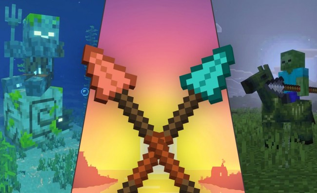 Minecraft da potenziare con nuove cavalcature, nuove armi a più livelli ...