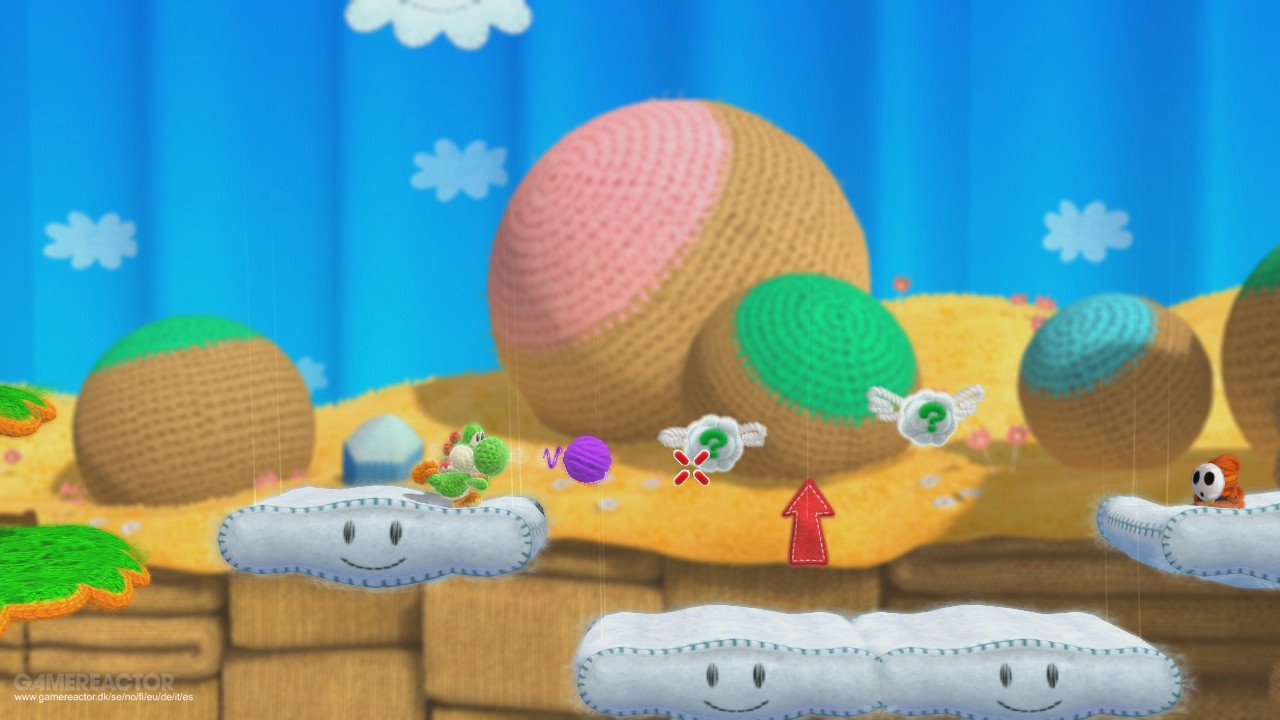 Alcuni nuovi screenshots di Yoshi's Woolly World