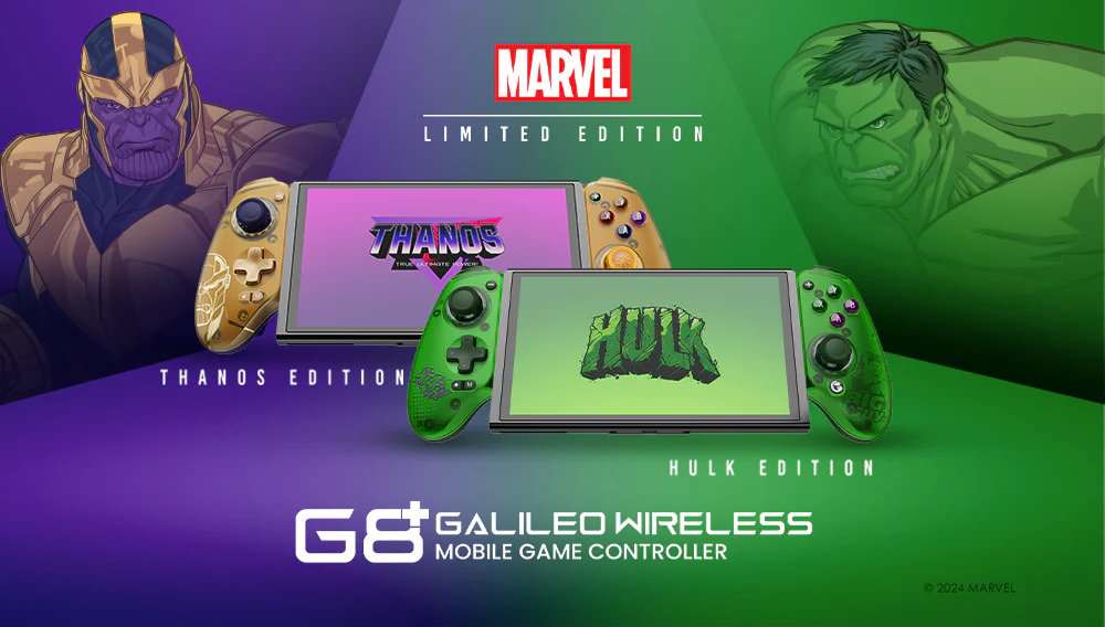 Hulk e Thanos abbelliscono questi nuovi controller mobili - - Gamereactor