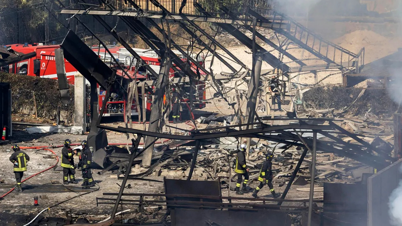 Esplosione alla stazione di servizio di Roma provoca almeno 45 feriti ...
