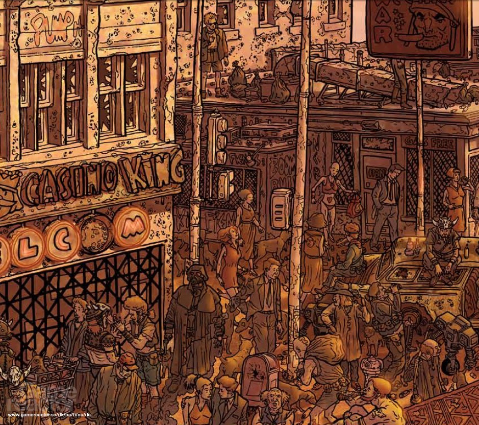 Geof Darrow illustra All Roads - Fallout: New Vegas - Gamereactor