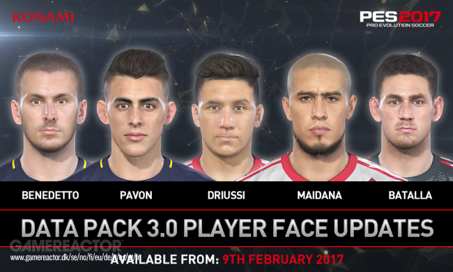 PES 2017: È ora disponibile il Data Pack 3.0 - Pro Evolution Soccer ...