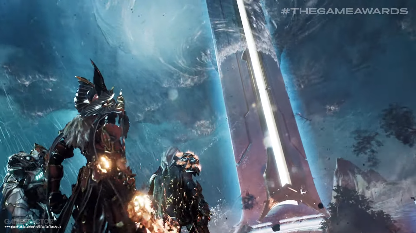 Godfall: spada lunga e doppie lame mostrate in azione