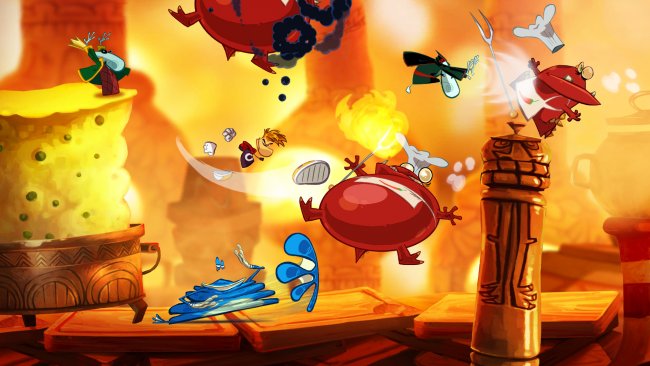 Rayman Origins: screen