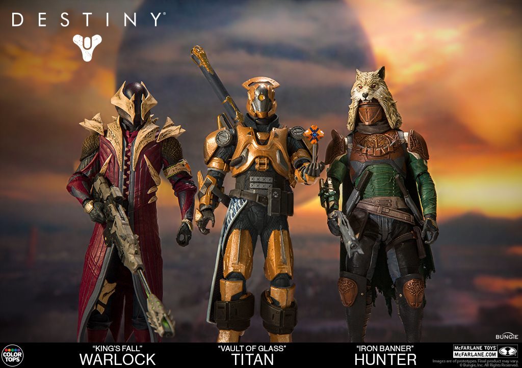Destiny: Annunciate le action figure