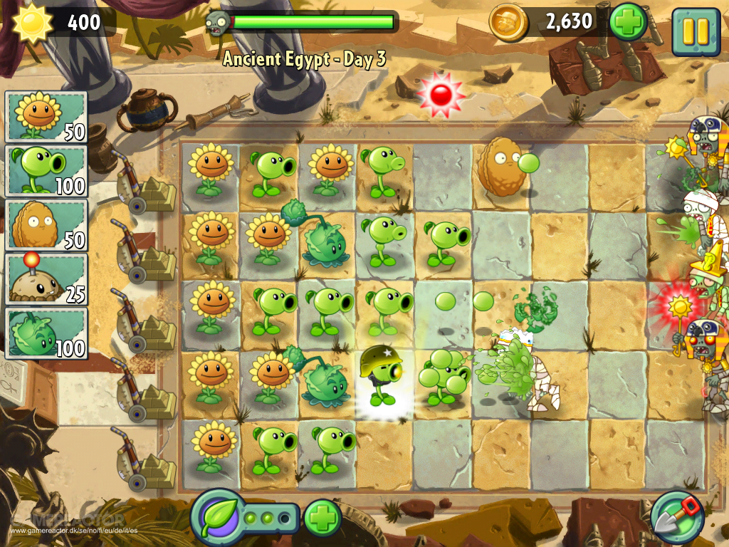 Plants Vs. Zombies 2: 16 milioni di download - Plants vs Zombies 2: It ...