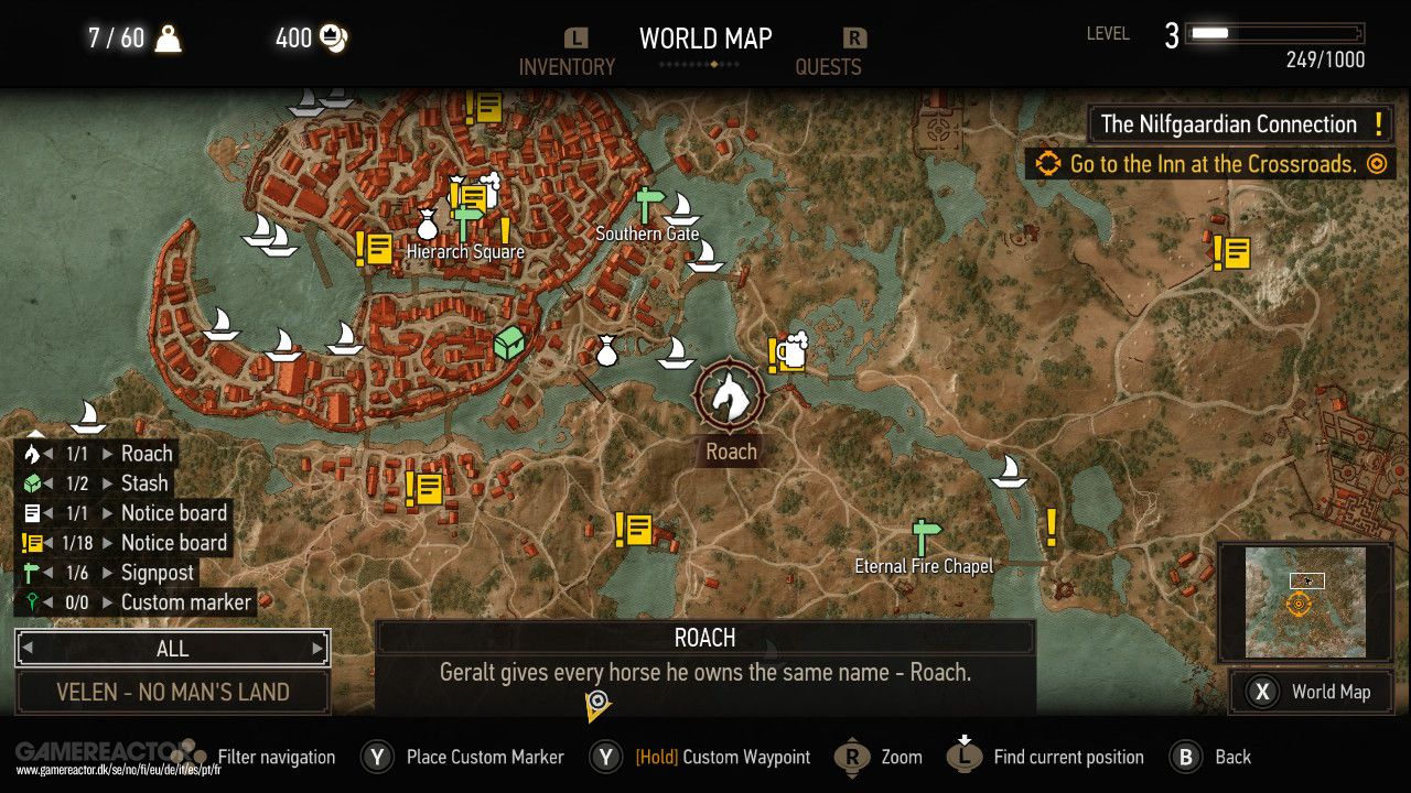 Il designer di The Witcher III si scusa per la mappa disordinata - The ...