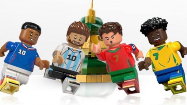 Altri set LEGO World Cup trapelano con minifigure e statue di Messi ...
