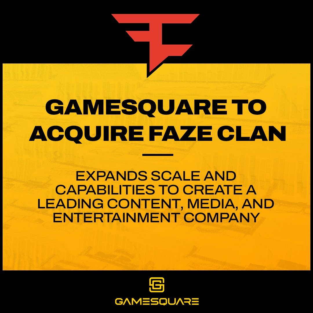 GameSquare sta acquisendo FaZe Clan - - Gamereactor