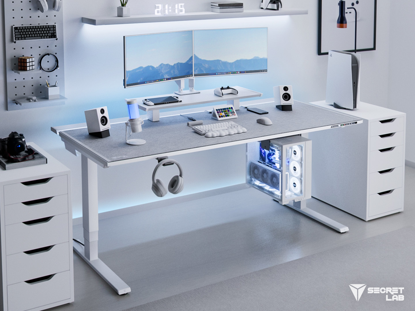 Secretlab svela la collezione Magnus Pro Pure White - - Gamereactor