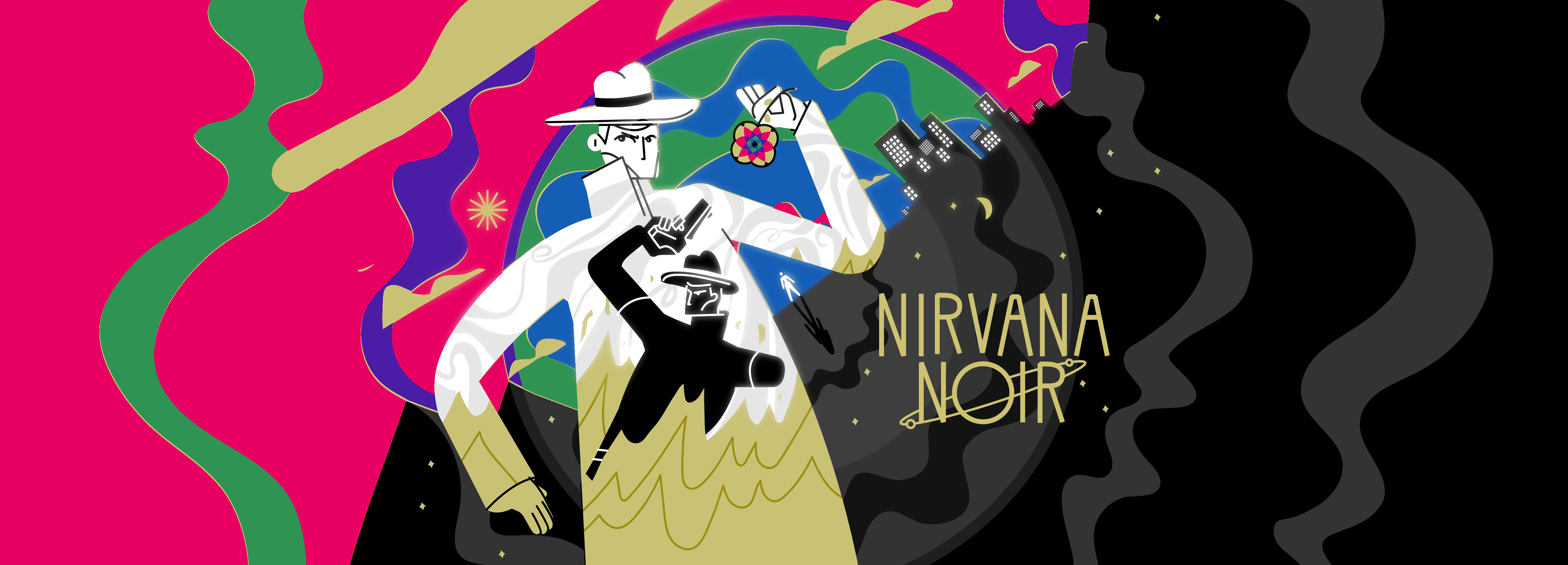 Nirvana Noir è il gioco di detective cosmico di cui non sapevi di aver bisogno