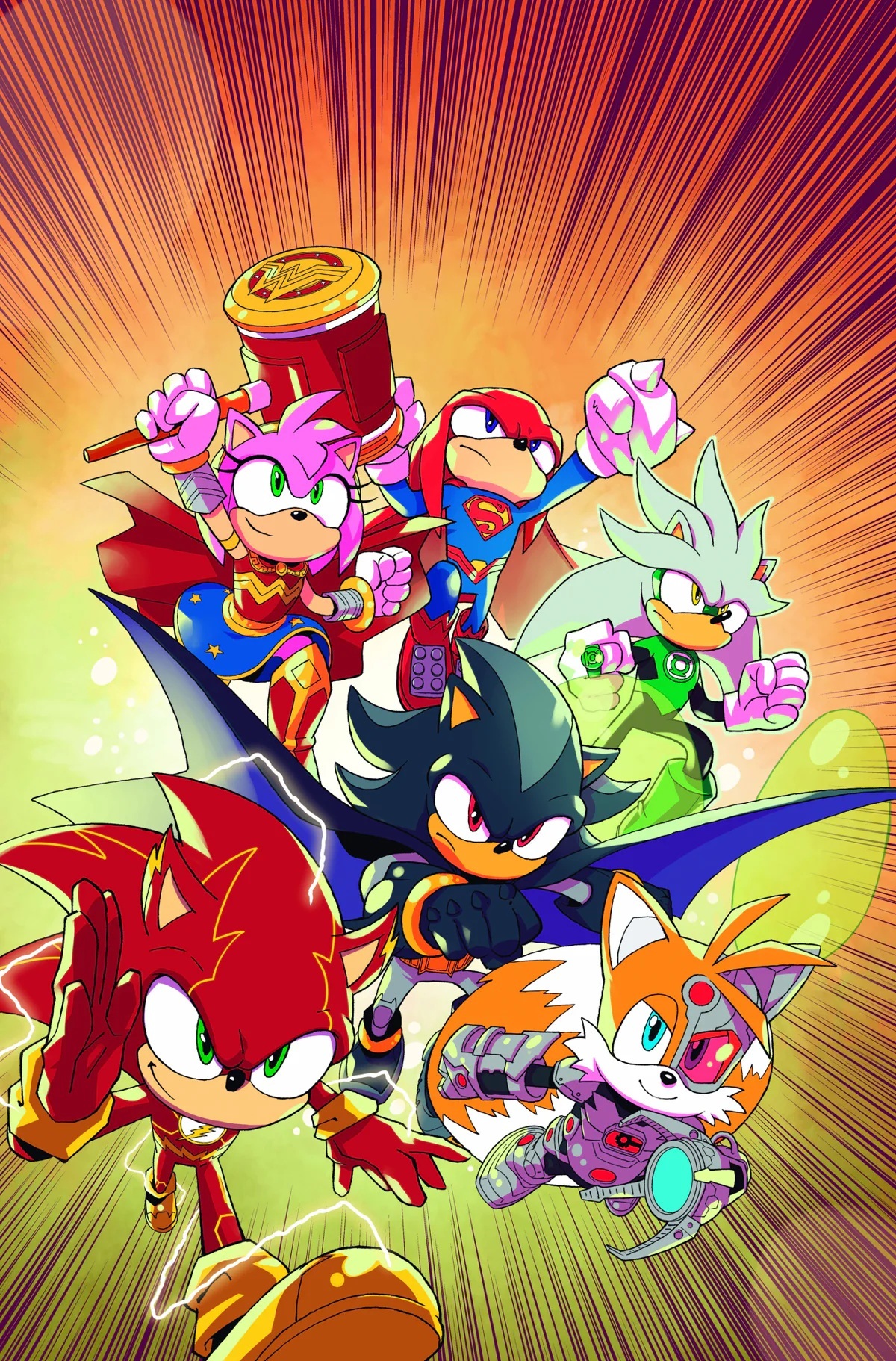 Sonic the Hedgehog e la Justice League si alleano per una serie di ...